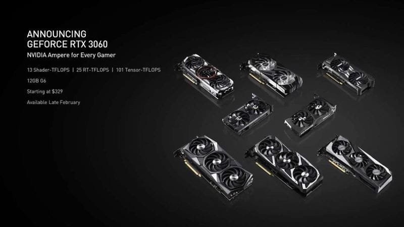 Nvidia GeForce RTX 3060 Release Date, Price Confirmed