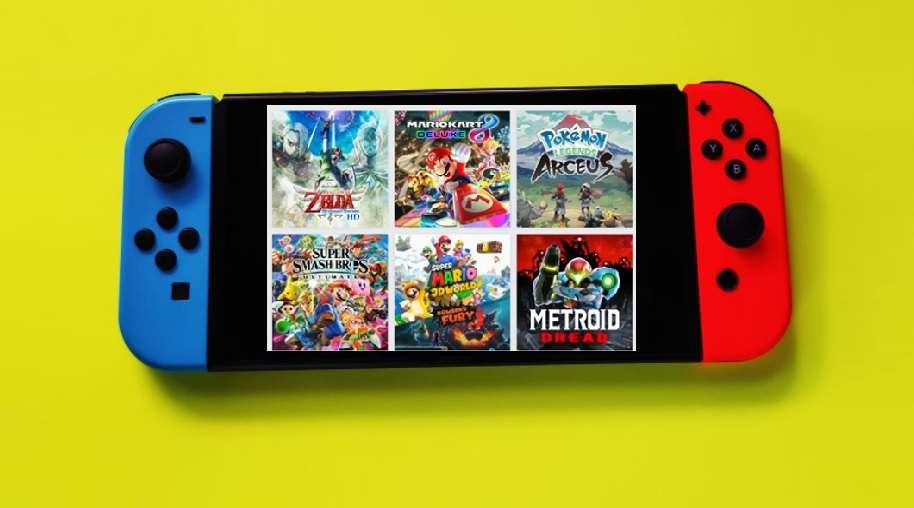 Nintendo Switch: How to Create Groups of Software or Games?
