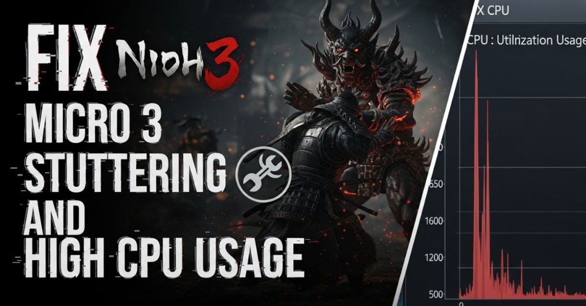 Nioh 3: How to Fix Lag, Stuttering, High CPU Usage, and Slow Motion ...